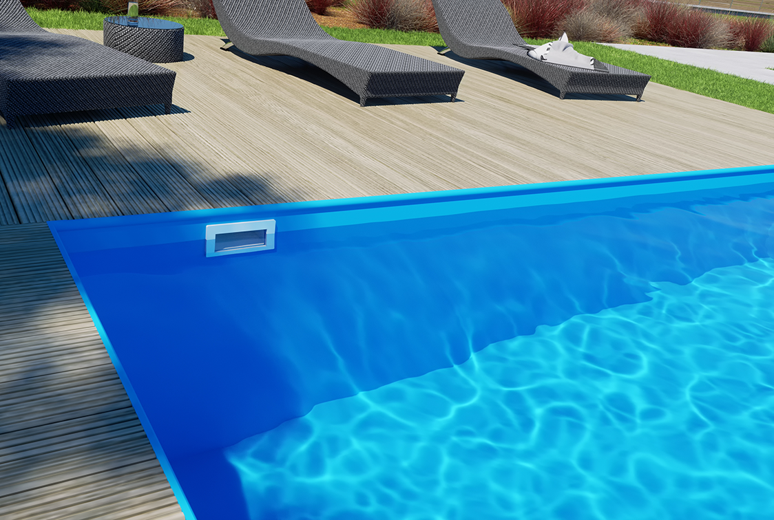 Quattro Casablanca Infinity Polypropylen Pool-Komplettset Benefit mit ...