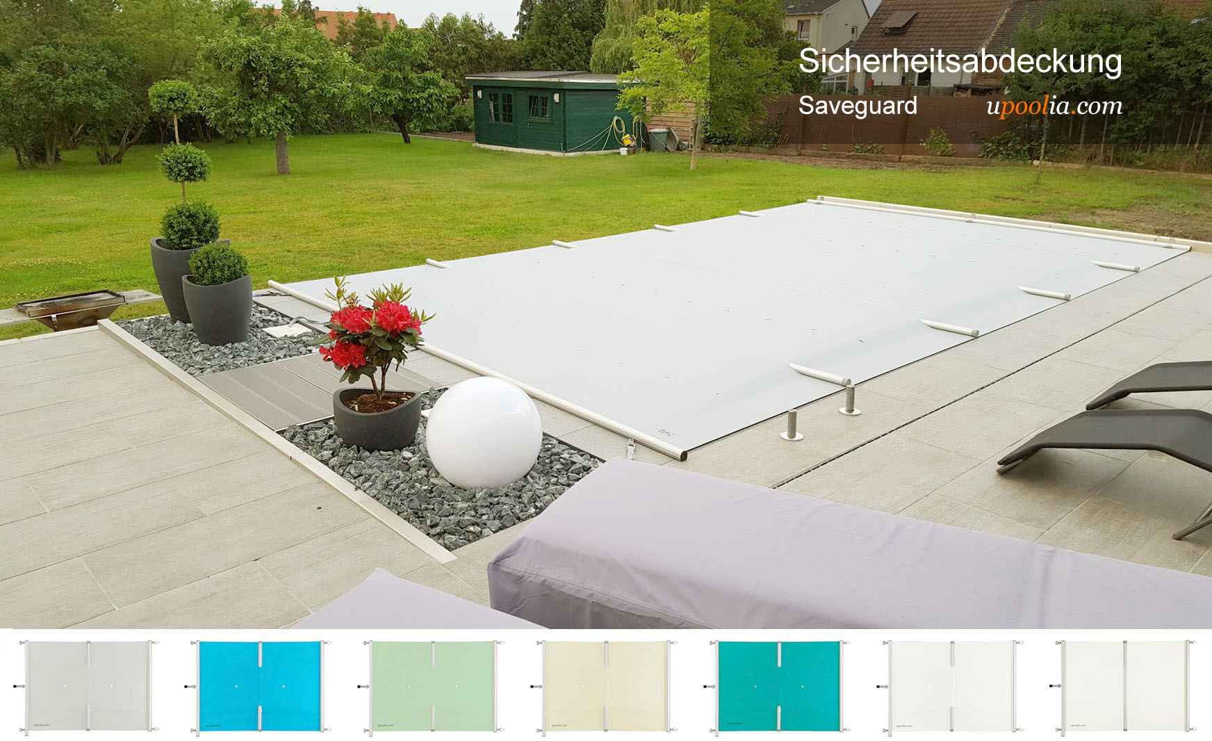 Poolabdeckung - Schwimmbadabdeckung | Upoolia
